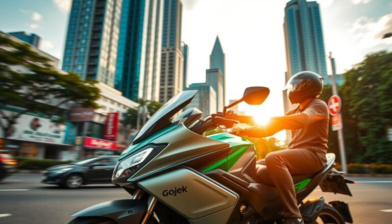 Gojek Uji Coba Motor Listrik di Jakarta