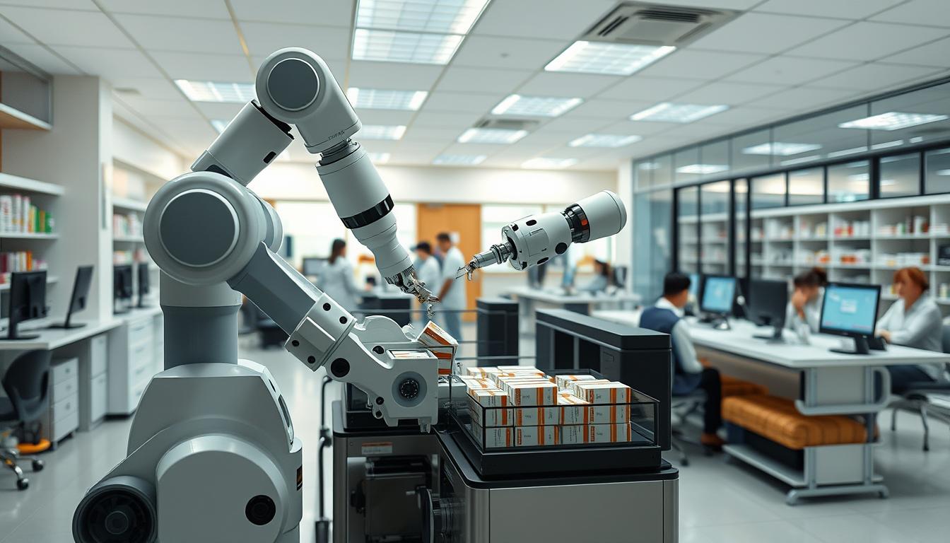 Puskesmas Gunakan Robot Otomatis untuk Distribusi Obat